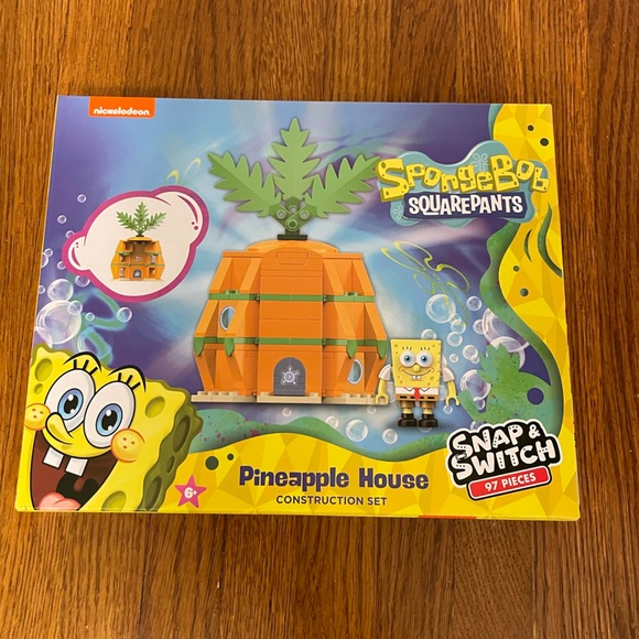 Games Spongebob Squarepants Pineapple House Snap Switch Construction